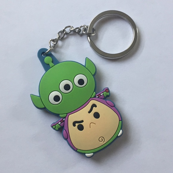 Disney | Accessories | Disney Toy Story Buzz Lightyear Alien Keychain ...